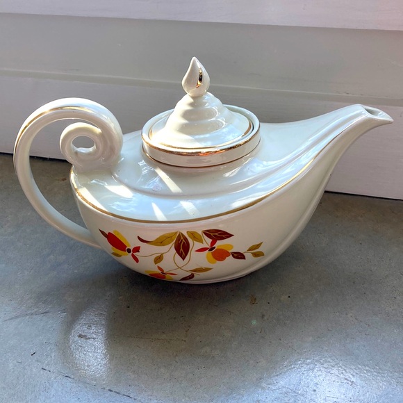 hall china | Dining | Halls Superior Autumn Jewel Teapot Teapot Aladdin ...